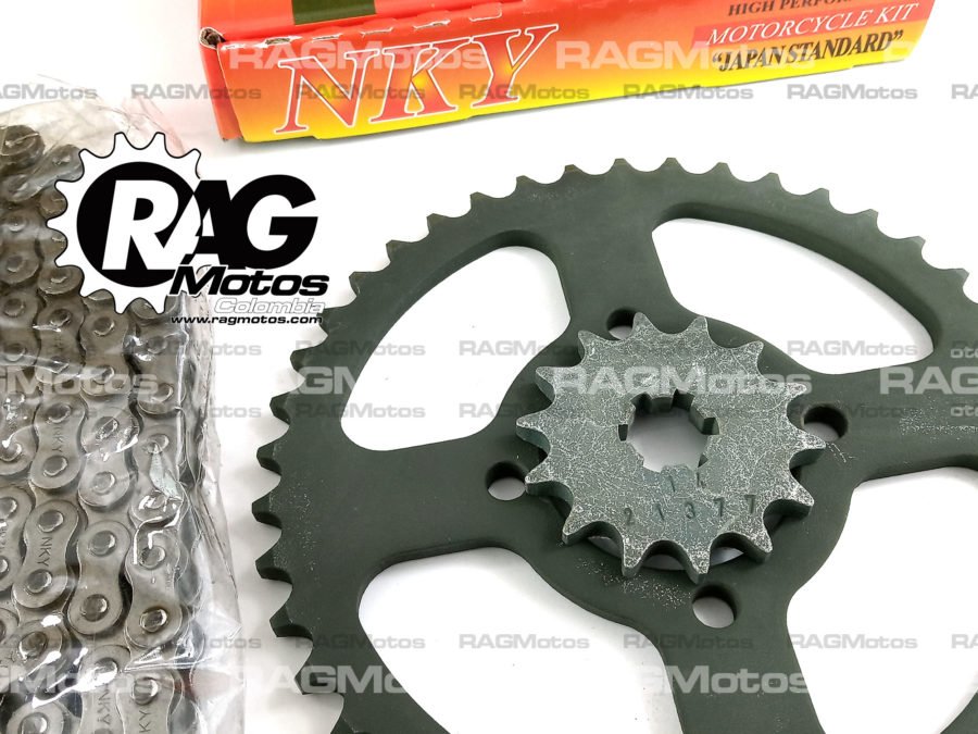 Ax 100 Suzuki Kit Arrastre Nky - RAGMotos Colombia